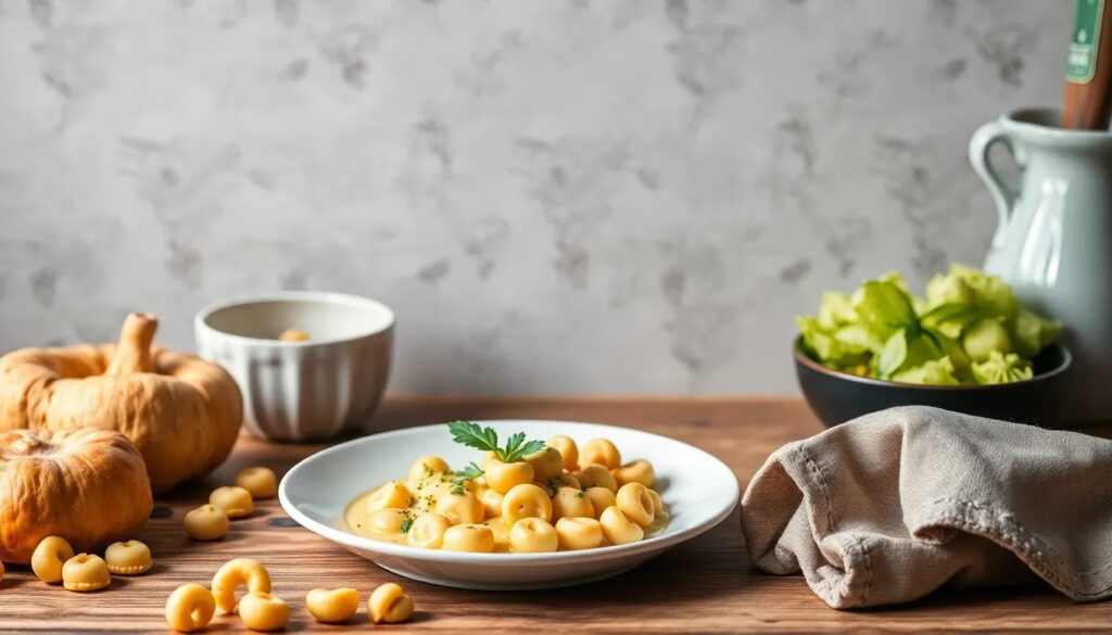 Receta vegana de salsa bechamel calabaza macarrones | Las recetas ...